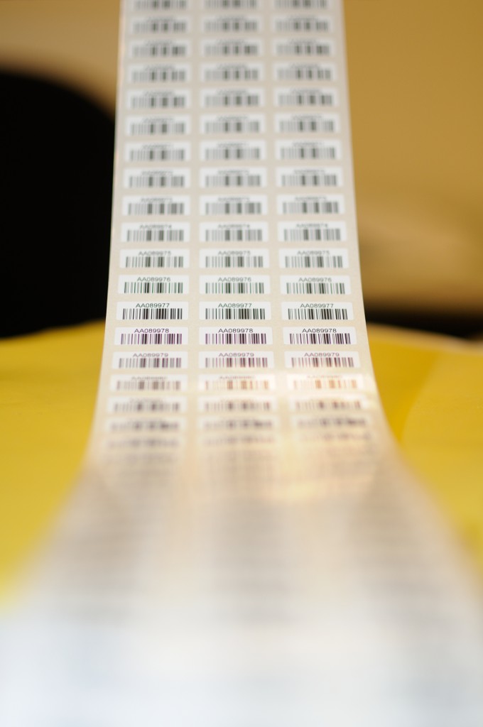 Barcode Labels in Triplicate - Brackley Labels Ltd